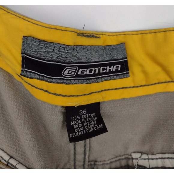 Gotcha | Shorts | Y2k 9s Vintage Gotcha Corduroy Cargo Skate Surf ...